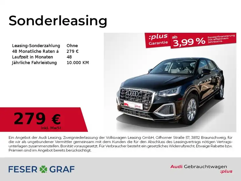 Audi Q2 Jahreswagen