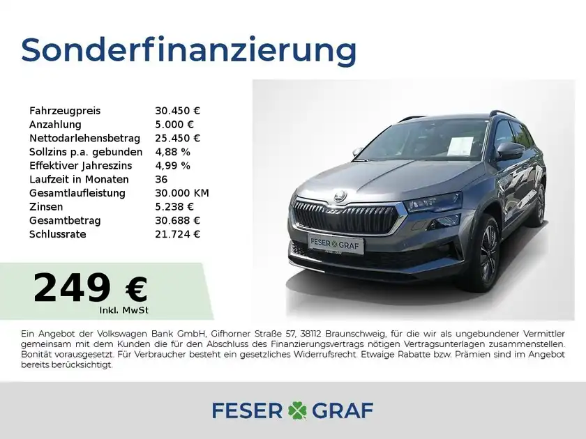 Skoda Karoq Diesel Automatik