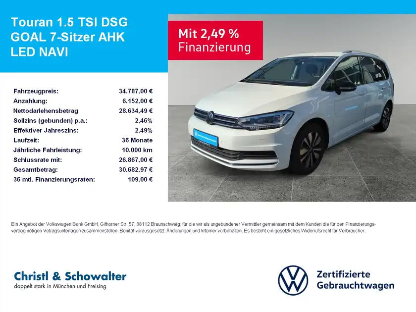 Luxus Vw Touran Gebraucht 7 Sitzer Benzin Automatik Fotos